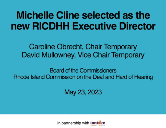 Welcome | Commission on the Deaf and Hard of Hearing (CDHH)